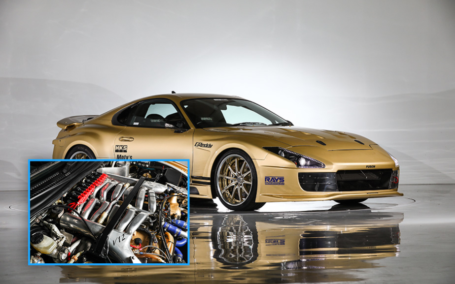 Představujeme TOP Secret Toyota Supra s extrémní V12 (1000 HP), tohle ...