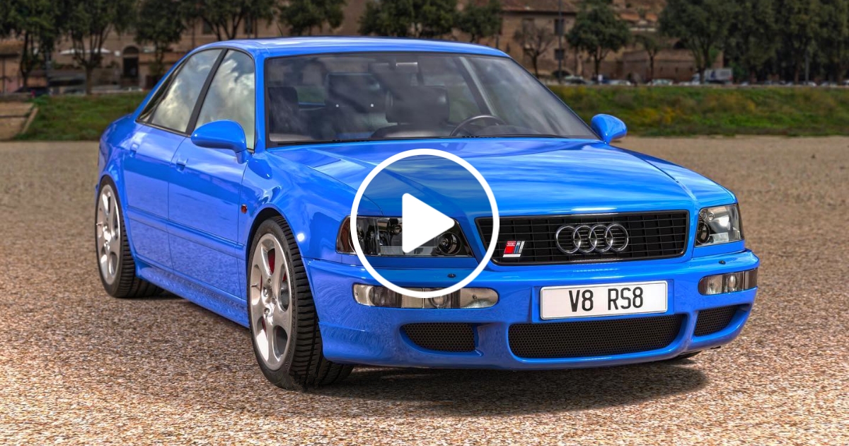 Jak by vypadalo ikonické Audi RS8? V8 z Porsche a Quattro - AutoŽivě.cz