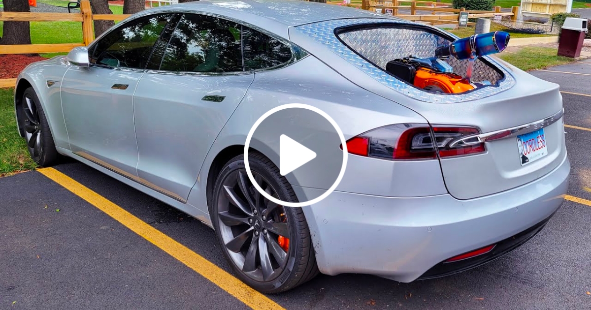 Ujel 2 800 kilometrů Teslou bez dobíjení. Stačila jedna malá úprava