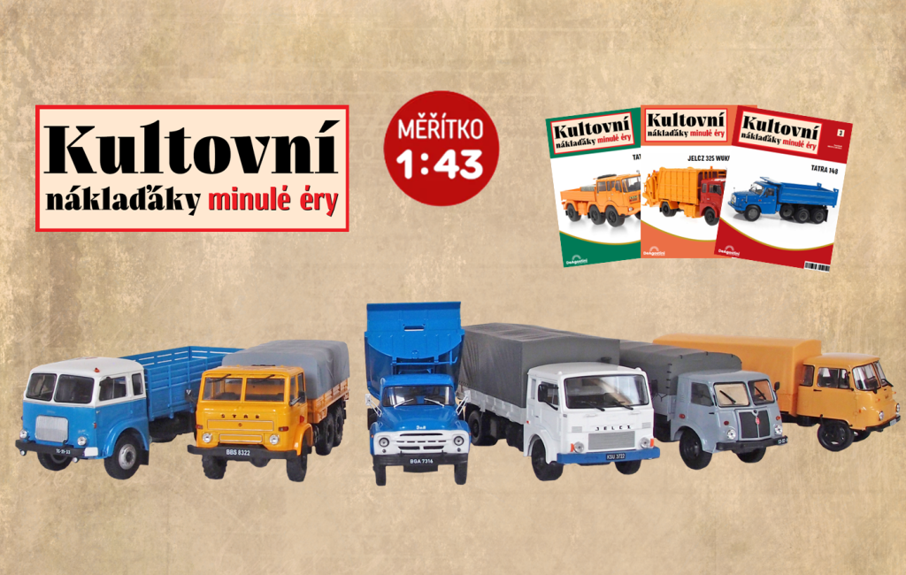 Získejte jedinečnou kolekci kultovních nákladních automobilů z dob ...