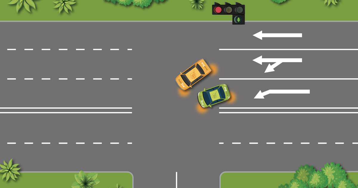 Test z autoškoly, který nikdo nevyřeší správně: Které auto má přednost?