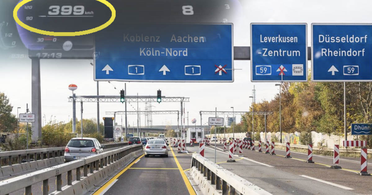 Na dálnici jel rychlostí 399 km/h. Jak to skončilo? To se radši ani ...