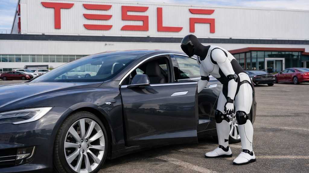 Tesla končí s výrobou klíčových aut, nahradí je humanoidní roboti
